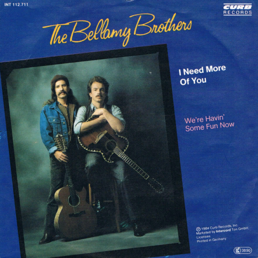 The Bellamy Brothers - I Need More of You Noten für Piano downloaden ...