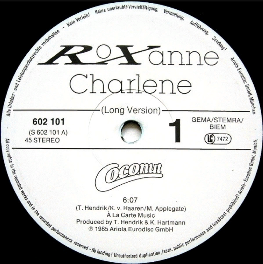 Roxanne - Charlene Noten für Gitarren downloaden für Anfänger Gitarre ...