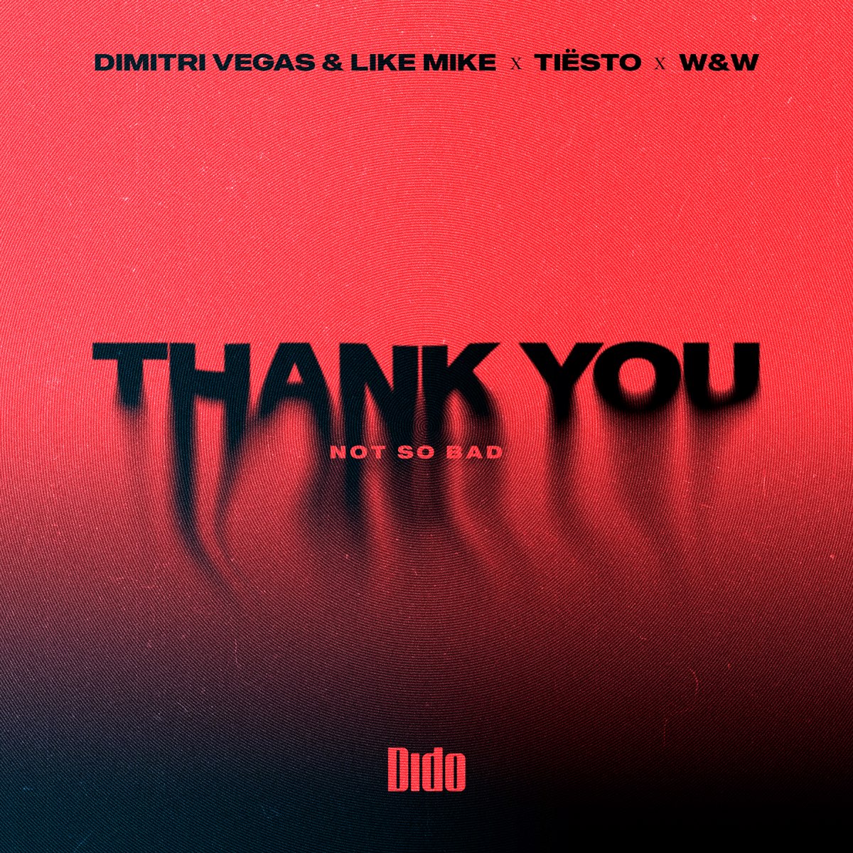 Dimitri Vegas & Like Mike, Tiësto, Dido - Thank You (Not So Bad) Noten ...